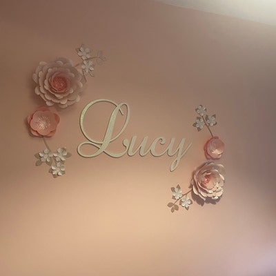 Wall Name Wooden Name Kids Wall Letters Children's Name - Etsy