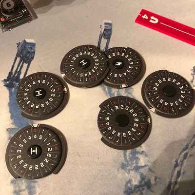 X-wing Miniatures Ship Dial Stickers, 2.0 Compatible - Etsy