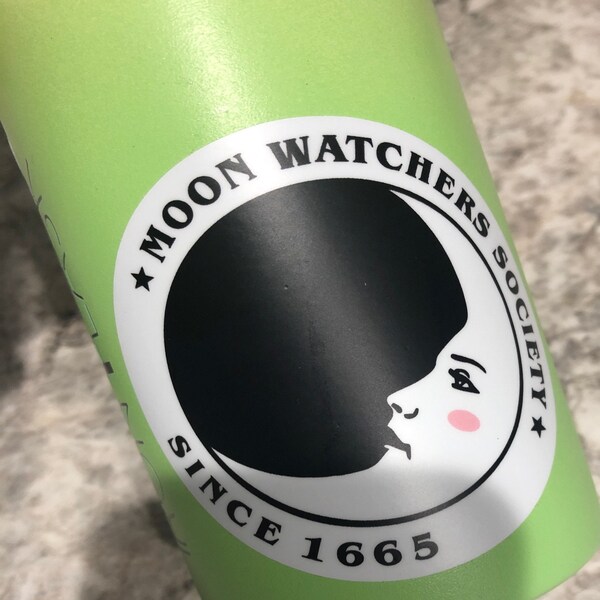 Moon Watchers Sticker, Moon Sticker Car, Moon Sticker Packs, Witchy ...