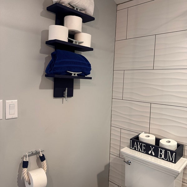 Surfboard Towel Rack, Nautical Towel Rack, Nautical Decor, Towel Rack ...