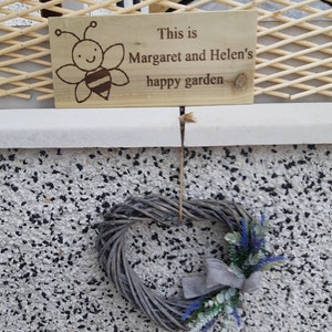 Bug Hotel Sign Personalised Garden Sign for Kids Ladybird - Etsy