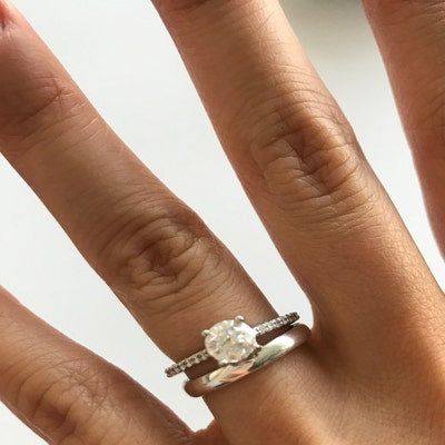 Comfort Fit Ring 3mm Wide Band Comfort Fit Band Womens Wedding Ring ...