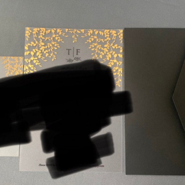 Wedding Invitation, Paper Invitations, Paper Black Invitations ...