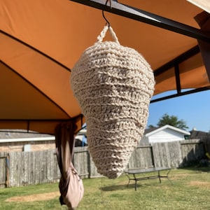 PDF Crochet Hornet Nest Pattern, Wasp Nest Pattern, Outdoor Crochet ...