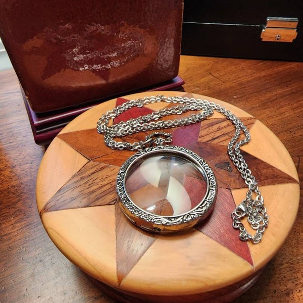 Magnifying Lens Necklace - Etsy