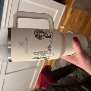 Personalized Engraved Stanley Cup Water Bottle Tumbler Cup Engraved ...