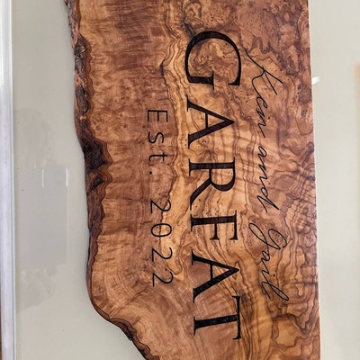 Personalized Live Edge Coasters Engraved Coasters Live Edge - Etsy