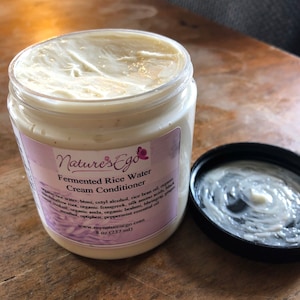 Fermented Rice Water Cream Conditioner black Cumin Seed, Rice Bran ...