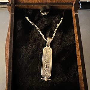 Sumerian Cuneiform Name Necklace, Anunnaki Pendant, Ancient Sumerian ...