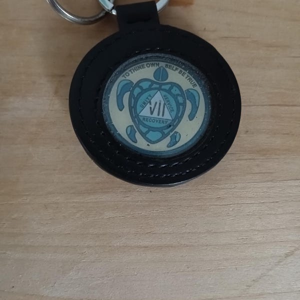 NA Black Medallion (yrs 1-45) Recovery Narcotics Anonymous Milestone ...
