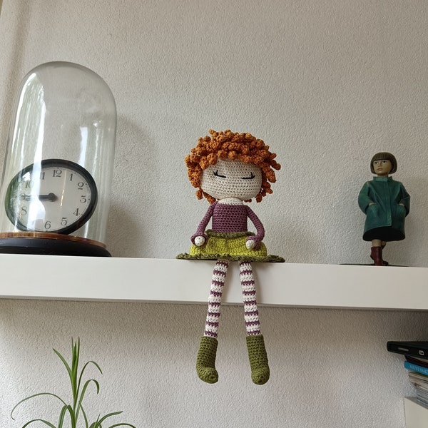 Amigurumi Betty Doll Crochet Pattern – Handmade Stuffed Toy PDF – Cute ...