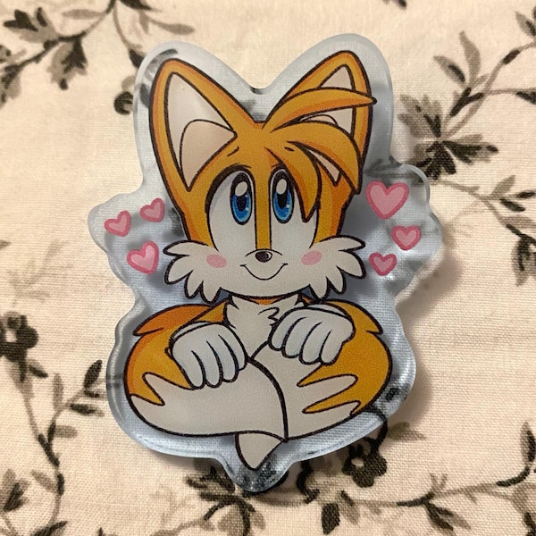 Miles Tails Prower 5x5 Glossy Soccer Print - Etsy