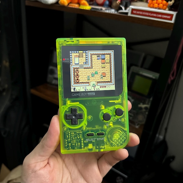 Nintendo Game Boy Pocket Color - Premium Restored - Black N64freak ...