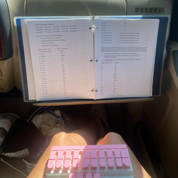 Steno Practice Tool the Stenoob With Legend Perfect for Beginners - Etsy