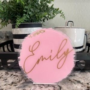 Silver Table Number Frame Vinyl Custom Table Number Wedding - Etsy