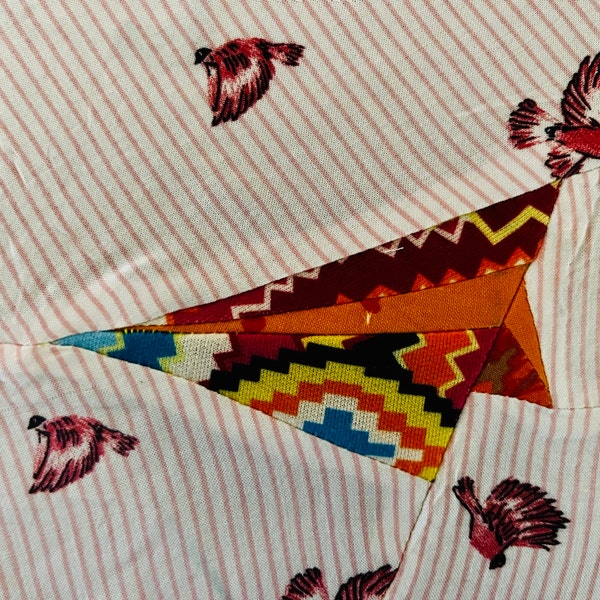 Origami Crane FPP Foundation Paper Piecing Quilting Project Block ...