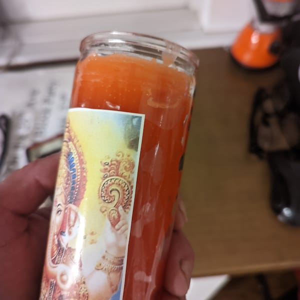 Chameleon Money and Love Candle - Etsy