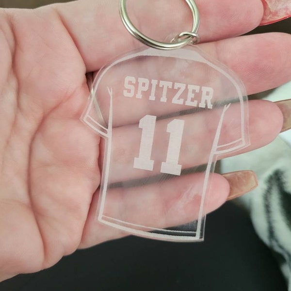 Soccer Team Gifts, Jersey Keychains, Soccer Personalized Keychain ...