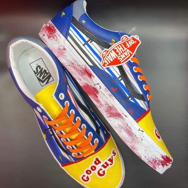 Maleficent Custom Vans Shoes Made to Order Sneakers Handpainted ...