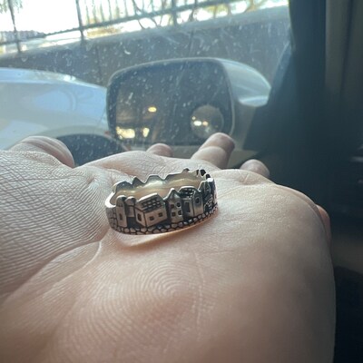 Tuesday Silver Ring: Attack and Defense Oringo Week - Etsy