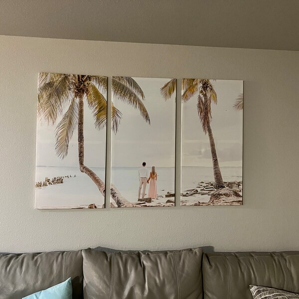 3 Piece Custom Canvas Print Wall Art | Personalized Canvas Gifts ...