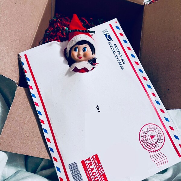 Elf Arrival 2024 Ideas, Elf Printable, Elf Arrival, Elf Envelope ...