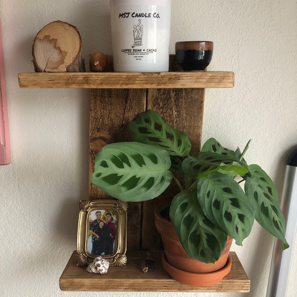 Rustic Shelf - Etsy