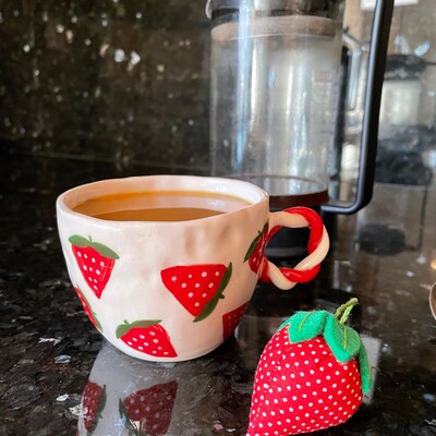 Ceramic Heart Mug Handmade Ceramic Love Mug - Etsy