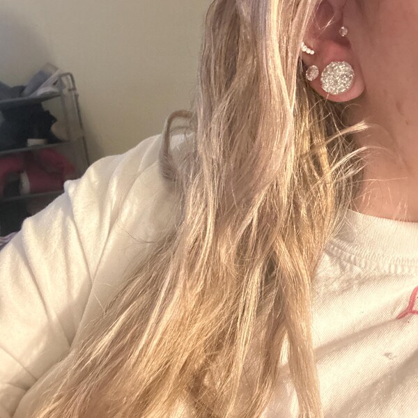 Plugs - Pale Baby Pink Button Plugs - 2g, 0g, and 00g. - Etsy