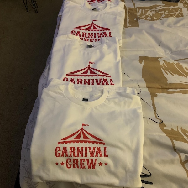 Carnival Crew SVG: Circus Birthday Shirt Design (digital Download) - Etsy