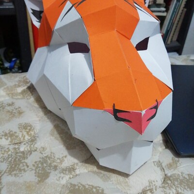 DIY TIGER MASK - Etsy
