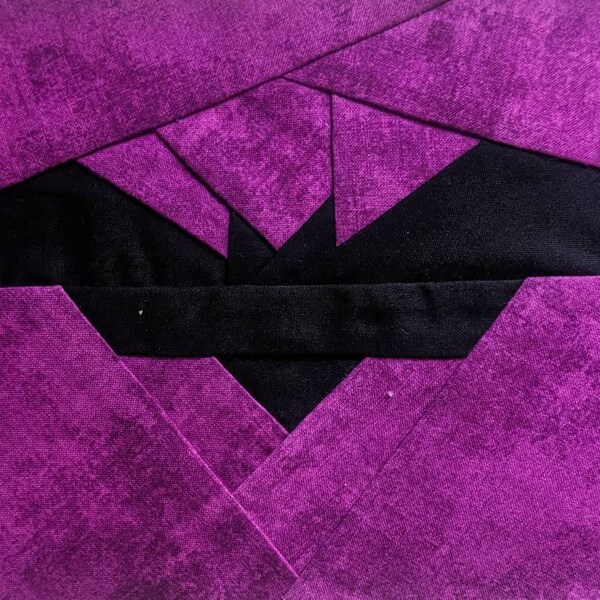 Bat Paper Piecing Pattern, PDF - Etsy