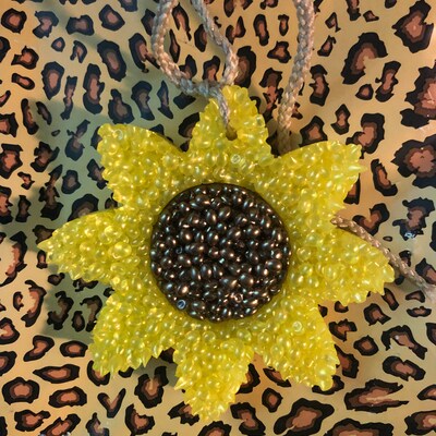 Sunflower Car Freshie Sunflower Car Candle Sunflower Car Scent ...