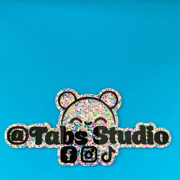 Laser Cut Name | Business Watermark | Physical Watermark | Acrylic Tag ...