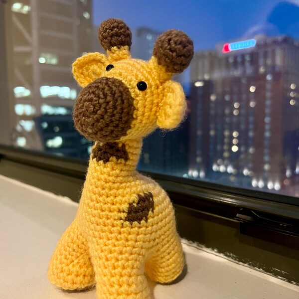 NO-SEW Crochet Pattern: Gigi the Giraffe (english) - Etsy