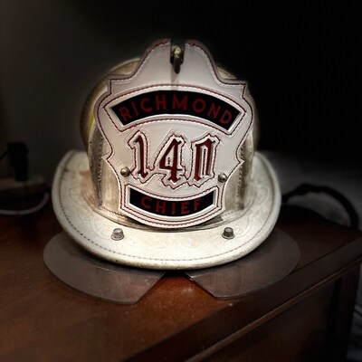 Leather Helmet Shields Custom Fire Department Helmet Shields - Etsy