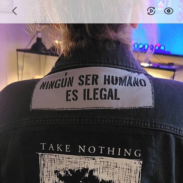 Ningun Ser Humano Es Ilegal Patch No Human is Illegal Patch Political ...