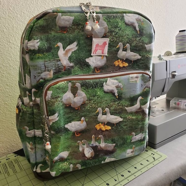 Byron School Backpack PDF Sewing Pattern, School Backpack Pattern - Etsy