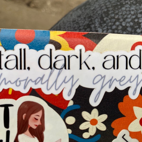 Spilled Ink Drip Writer Quote Waterproof Vinyl Sticker | Gifts for ...