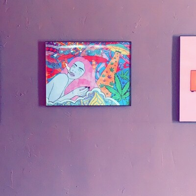 Cute 420 Clock Print Matte Art Prints Multiple Sizes - Etsy