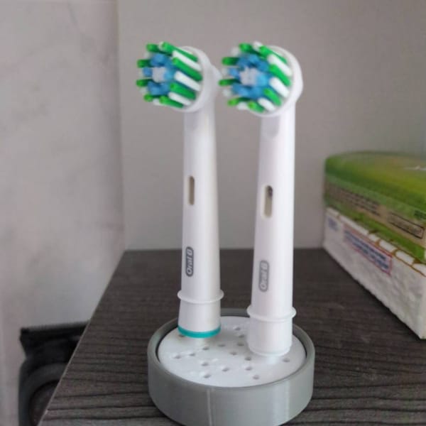 Oral-b Toothbrush Stand With Drip Tray, Brush Head Attachment, and ...