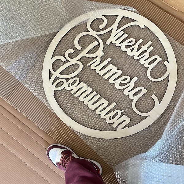Mi Primera Comunion | First Communion| Mi Bautizo | Wood Signs ...