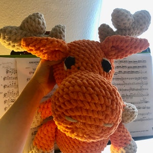 Manny Moose CROCHET PATTERN, Amigurumi Crochet Pattern, PDF, English ...