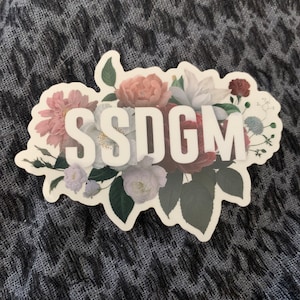 SSDGM Car Decal Large MFM My Favorite Murder Laptop Decal | Etsy