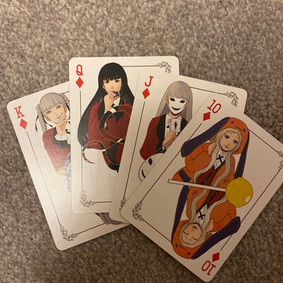 Kakegurui Playing Cards 54-card Deck - Etsy