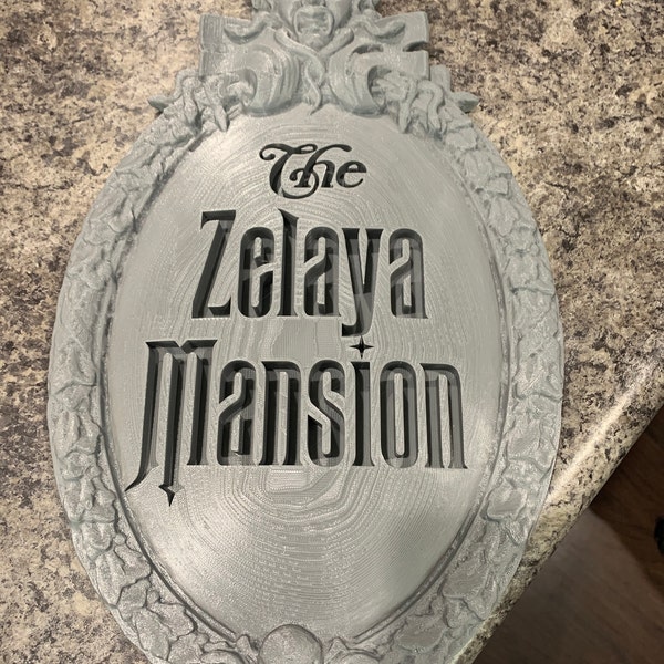 Disney's Haunted Mansion Personalized Sign and Keychain / Ornament ...