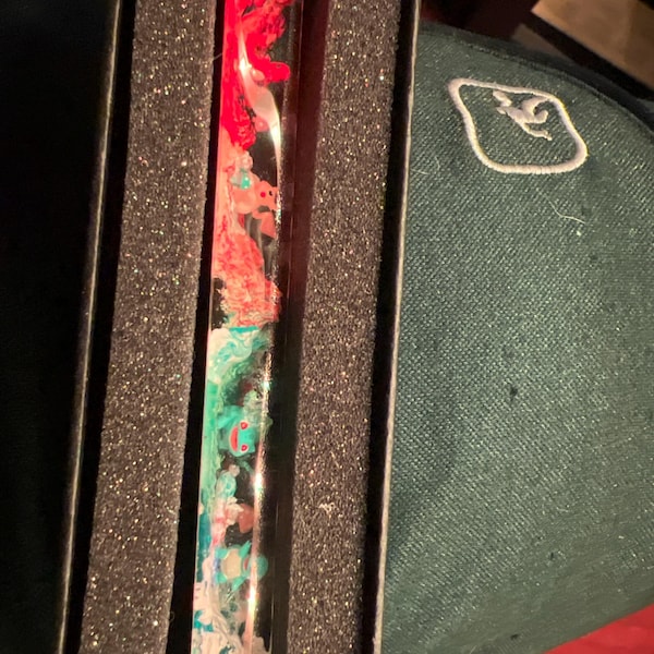 Koi Fish Spacebar, Sword Spacebar, Custom Spacebar, Artisan Keycap ...