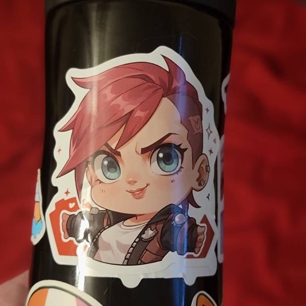 Arcane Stickers, Heimerdinger Fanart for PC Laptop, Yordle Gaming Gift ...