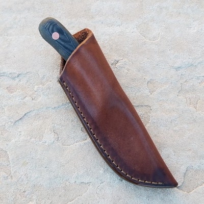 Leather Knife Sheath Small A4a - Etsy
