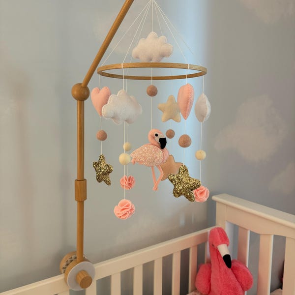 Ballerina Baby Mobile Girl Ballerina Nursery Decor Boho Baby Mobile ...